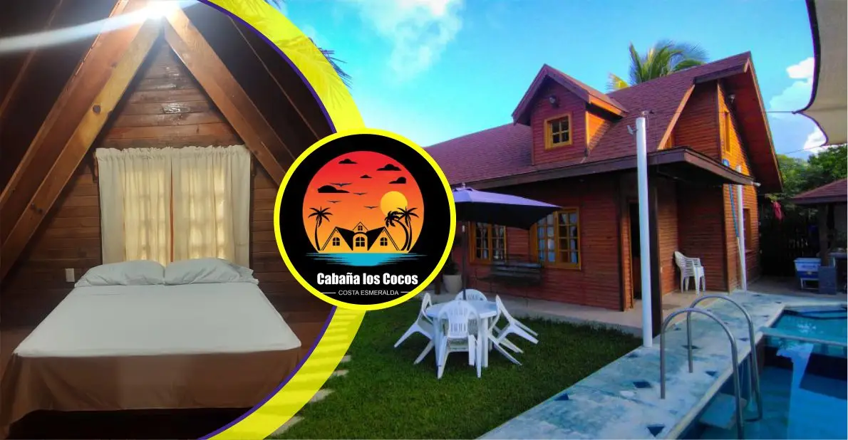 Cabaña los Cocos🌴en Costa Esmeralda 📞783 134 3074